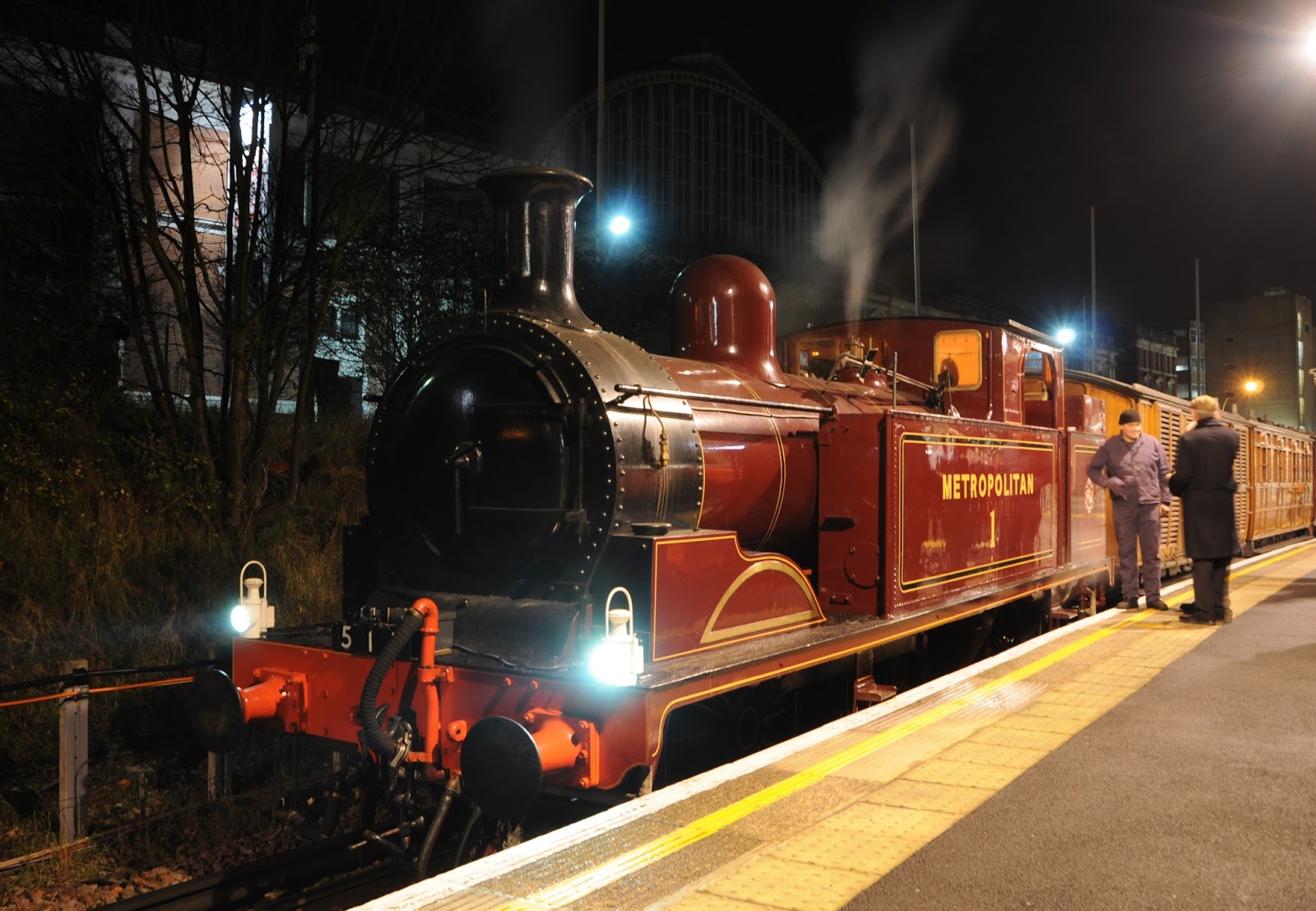Trains Today: London Underground 150- A celebration with Steam!