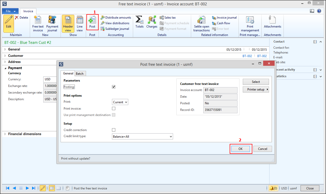 Dynamics AX Tips: AX 2012 | Cash On Delivery