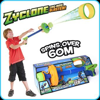 Zyclone Zing Ring Blaster - Spins Over 60m, Great Outdoor Fun ~ ChaPlang.com Blog