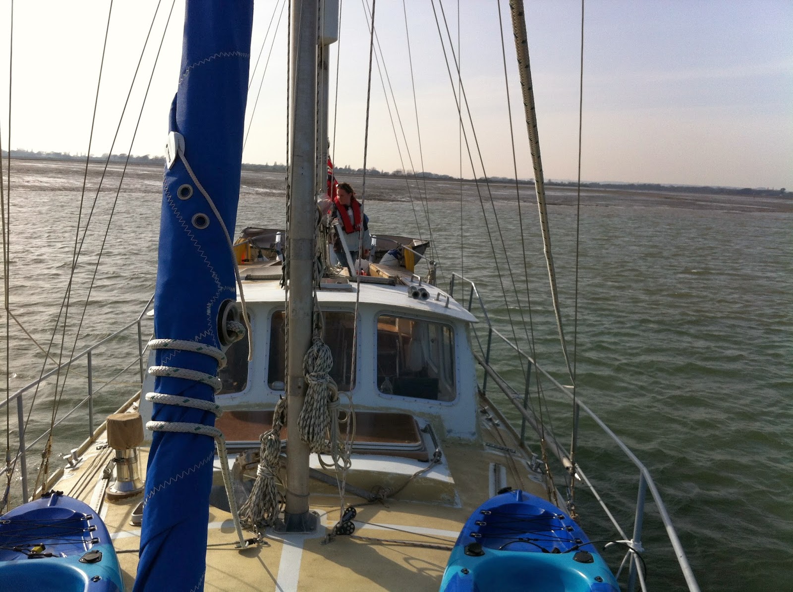 Wind against tide, expect a rough ride... | SV Calypso