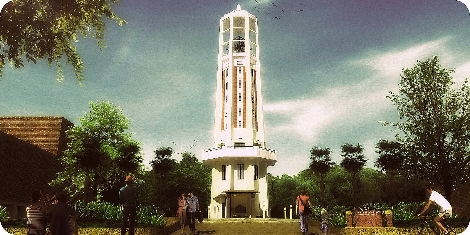 U.P. Carillon: 3D Visualization Part 2