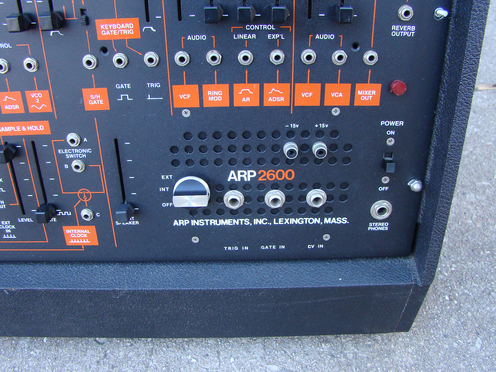 MATRIXSYNTH: ARP 2600 with custom Keytar modifications