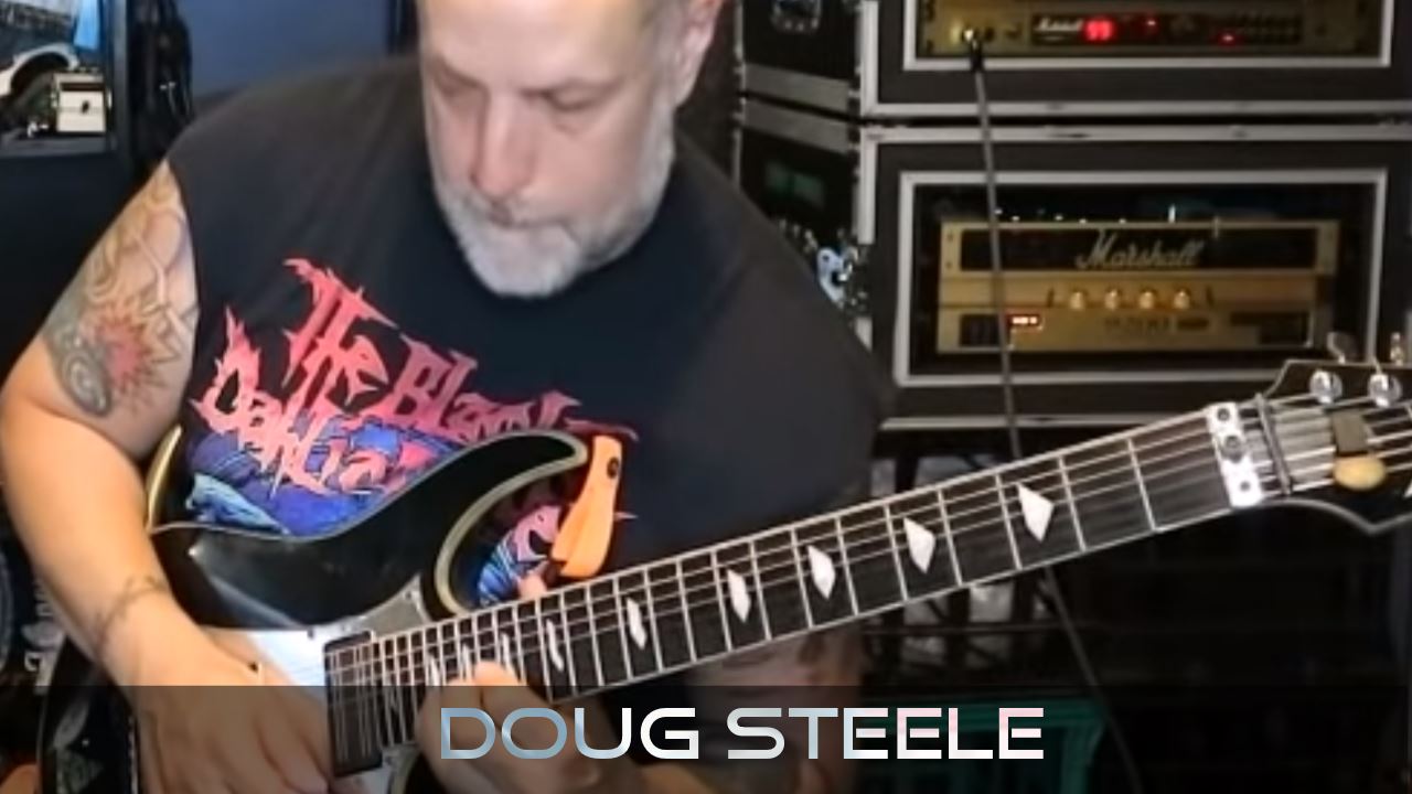 Doug Steele: My Mob Rules solos - recording session and spliced solo