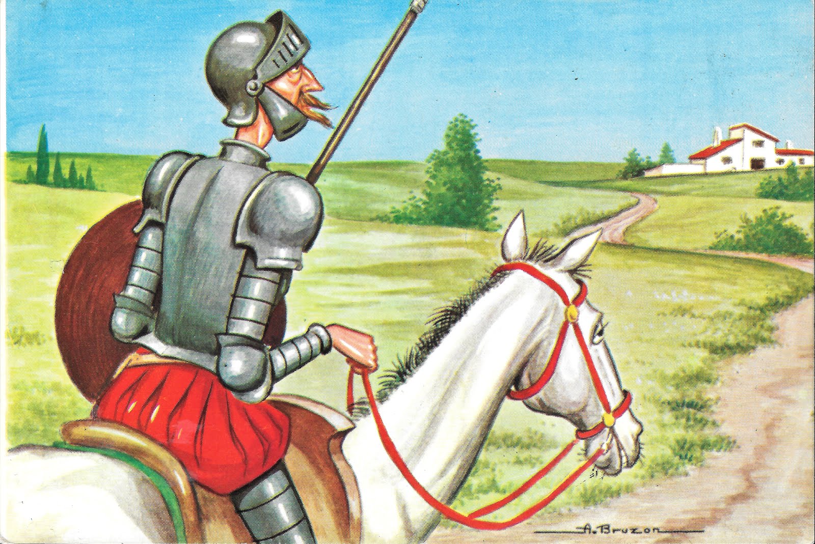 La narraTina: EN UN LUGAR DE LA MANCHA. EN BUSCA DE ESCUDERO