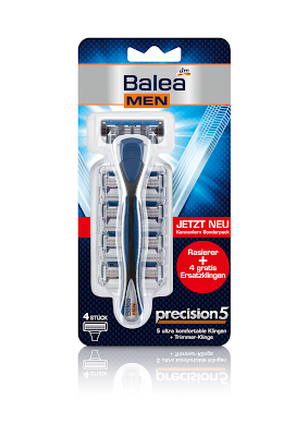 Bunnys Schreibblogade: ANKÜNDIGUNG: Balea MEN precision5 Rasierer