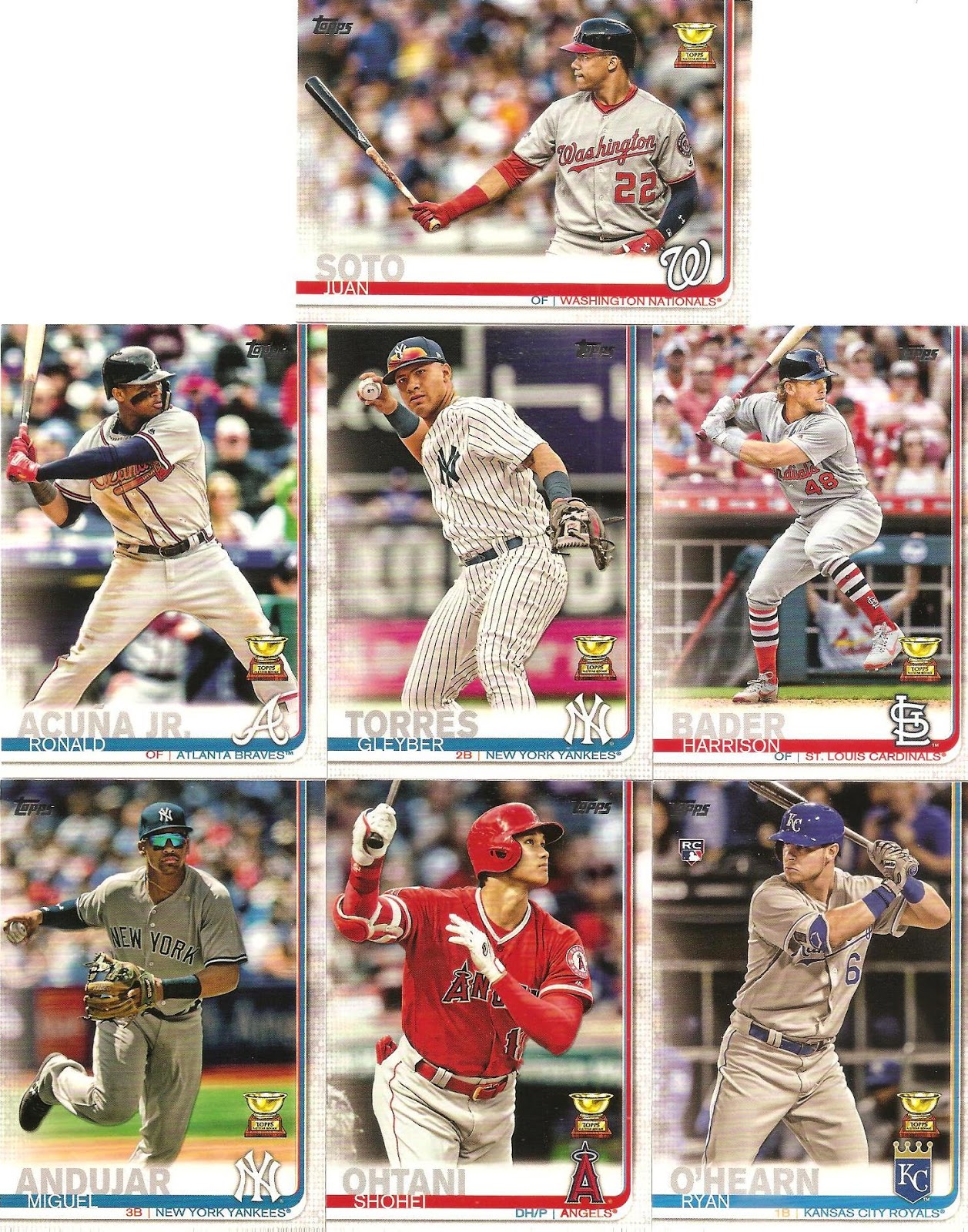 Johnny's Trading Spot: 2019 Topps AS Rookie Cup cards.