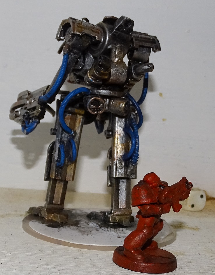 What's On Your Table: Iron Minotaur Dark Mechanicus Walker/Robot ...