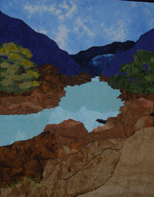 Sew Susan Sew: Quilted Landscape - Fall 2011