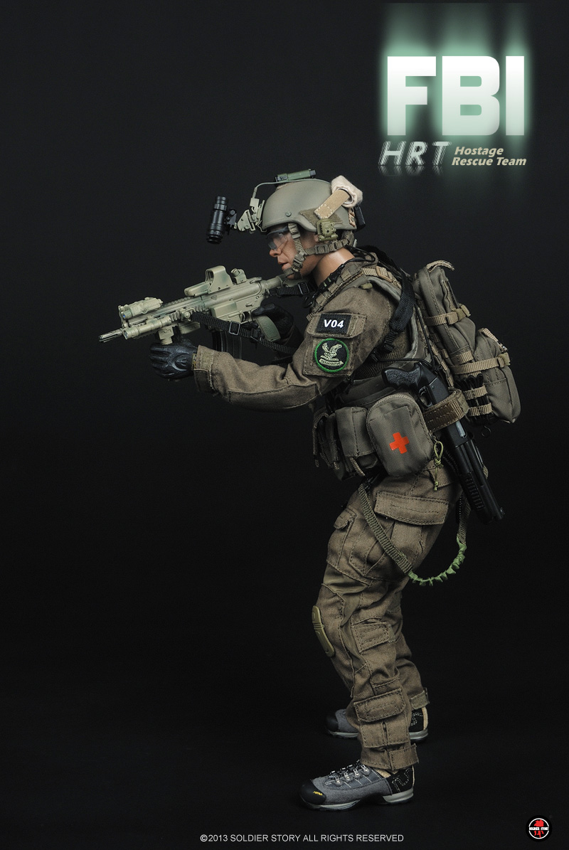 Preview Soldier Story 1/6 scale FBI counter-terrorism HRT Hostage ...