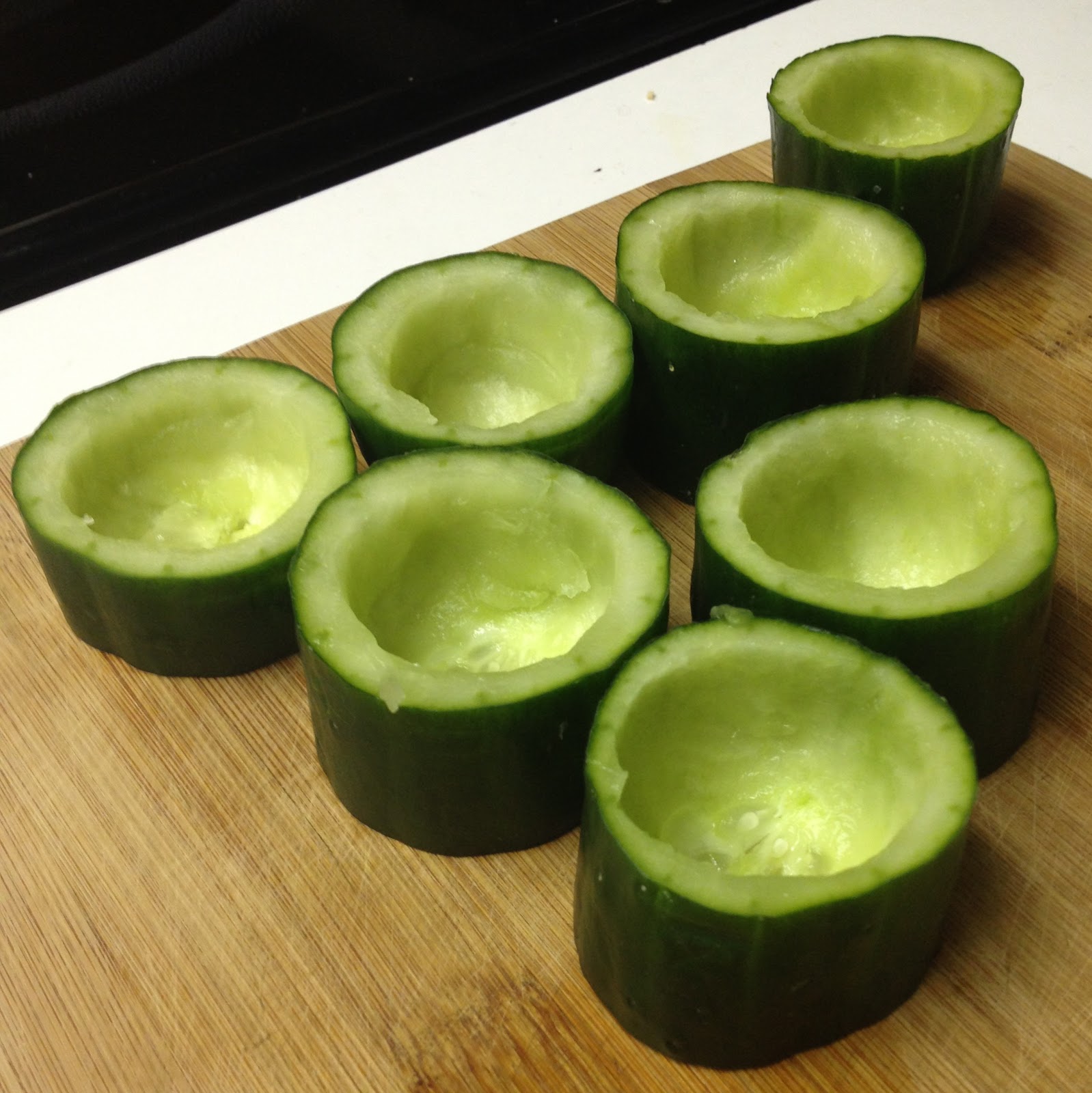 Primal Pickings: Greek-Style Beef Cucumber Cups