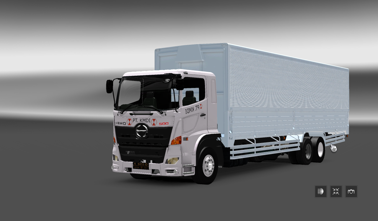 Mod ets2 truck Hino 500 NG v3