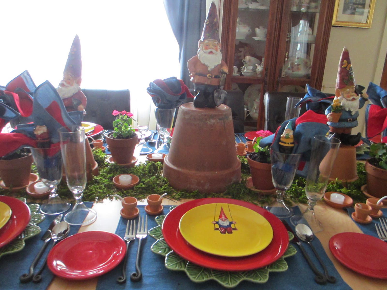 The Welcomed Guest: Gnome Tablescape
