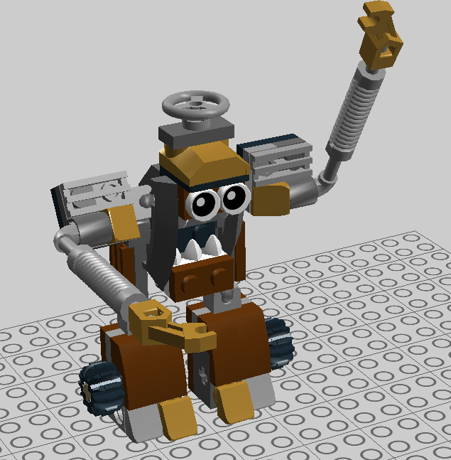 My Underground Base: Lego Mixels----Jinky