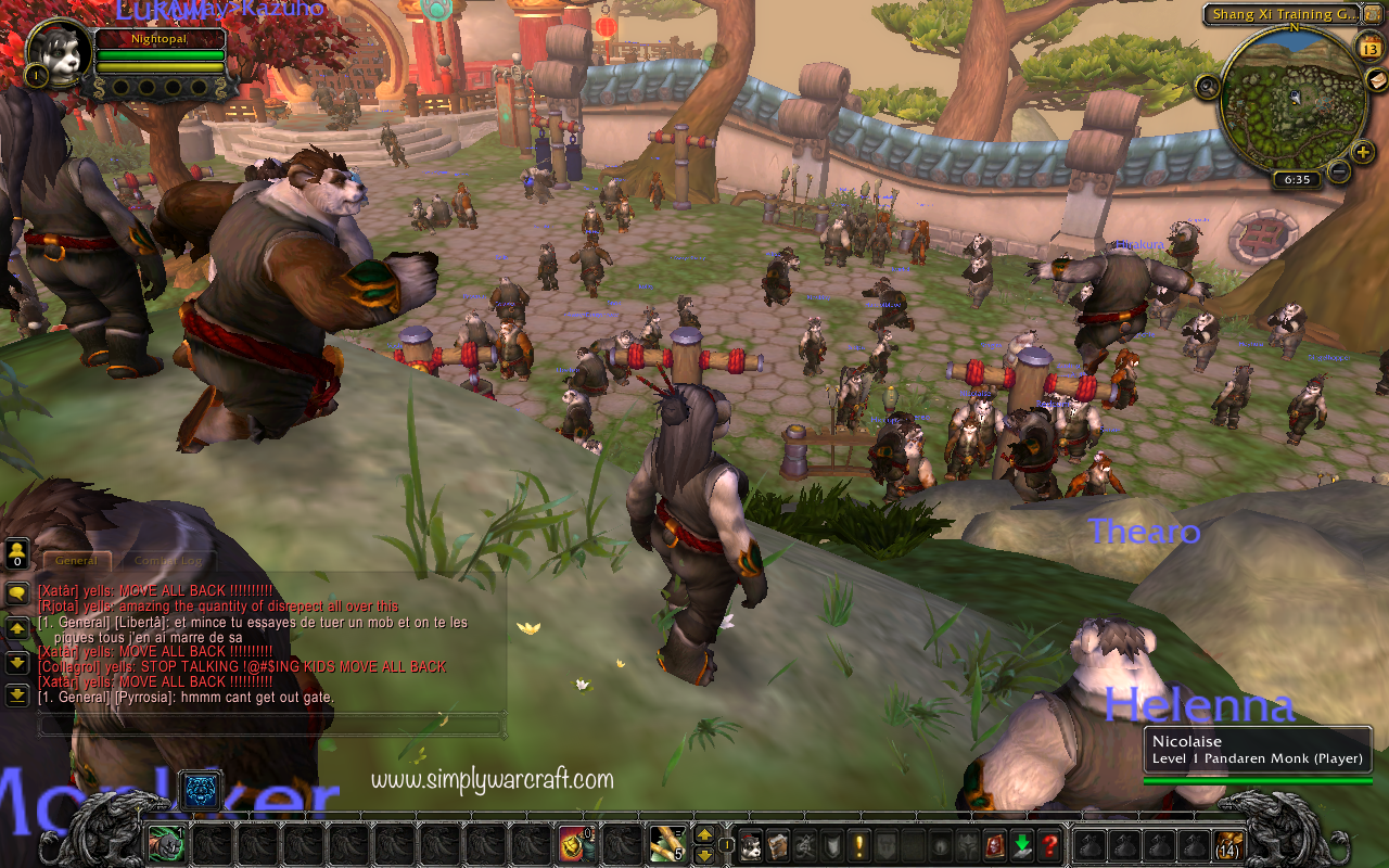 Simply Warcraft: Mists of Pandaria: Panda Monk Starting Area