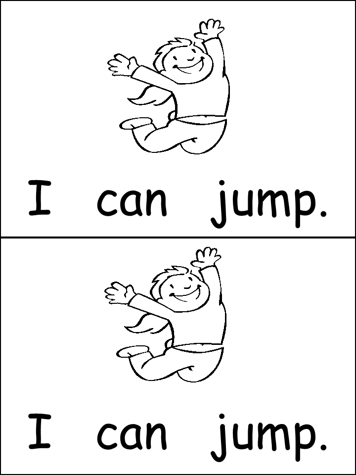 Kindergarten Celebration: I Can Emergent Reader :)