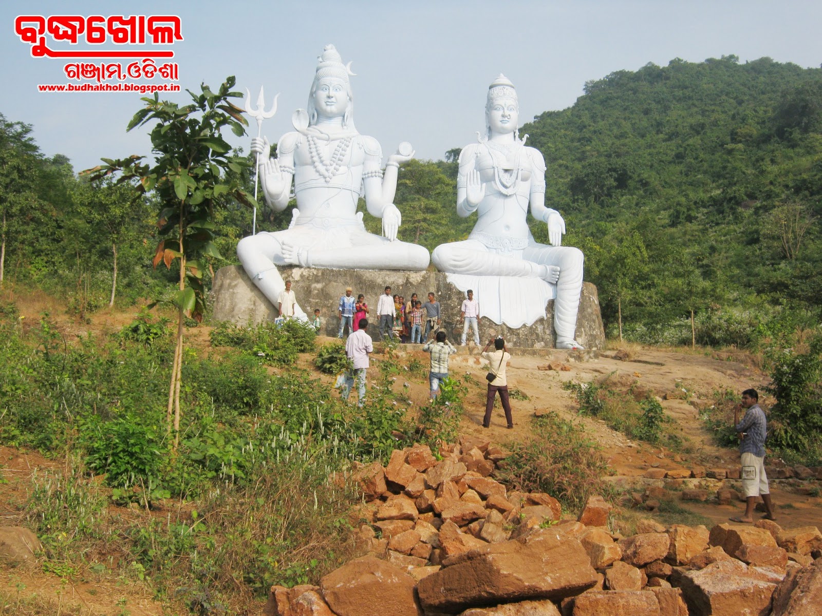 Statue of Lord Shiva and Pravati | BUDHAKHOLA Temple | Ganjam | Odisha.