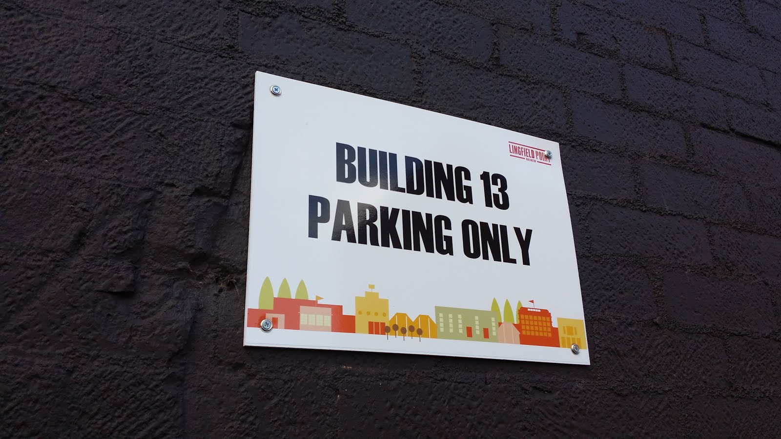 The Green I Signs Blog: Parking bay signs at Lingfield Point supplied ...