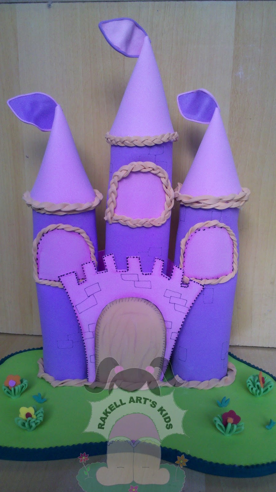 CASTELO EM EVA | Rakell Art's Kids