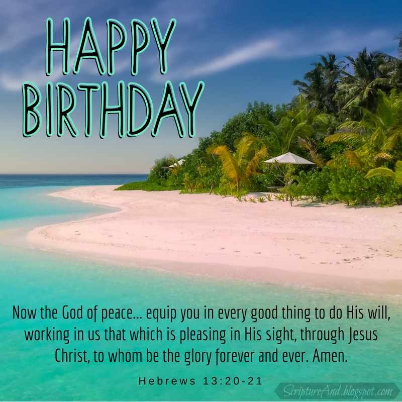 More Free Birthday Images with Bible Verses