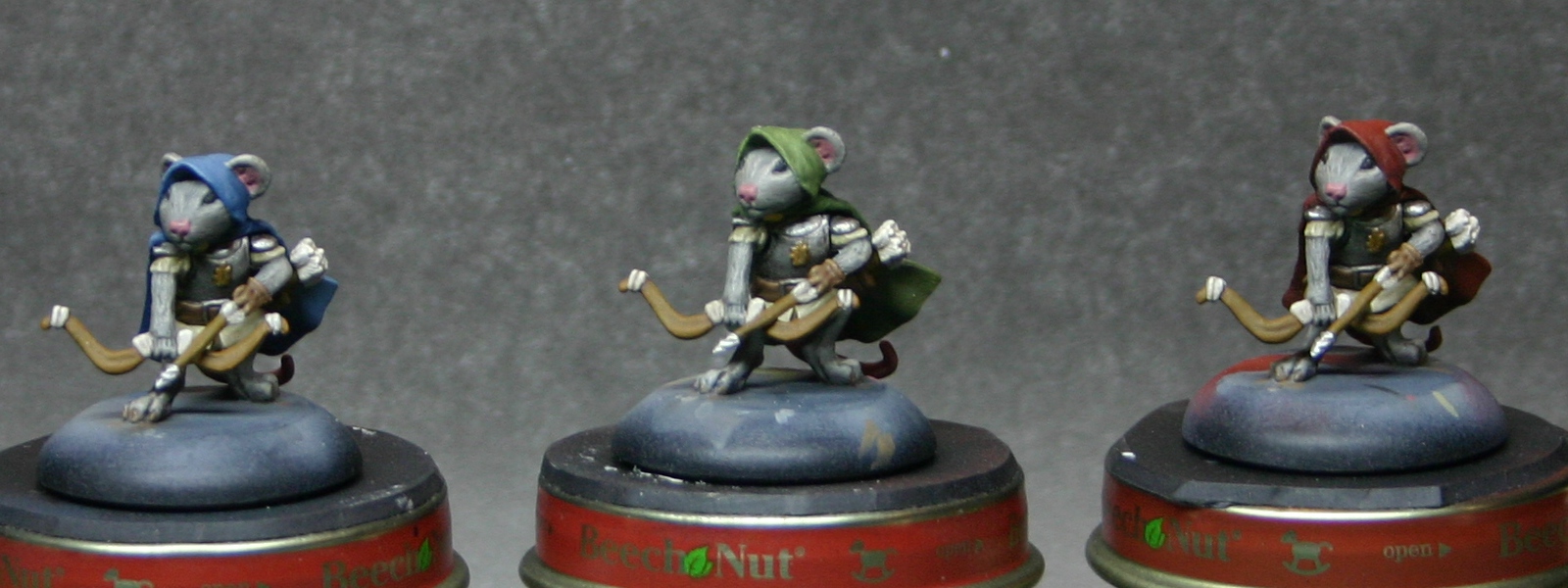 Quixotic Gamer: Tail Feathers - Mousling Foot Soliders