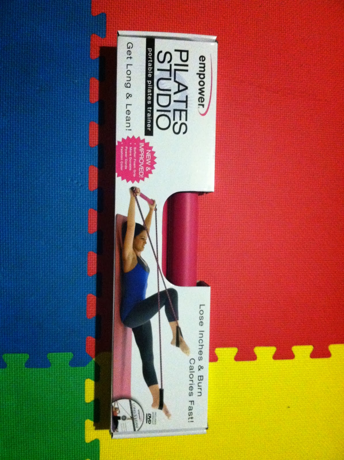 EmpowerMoms: Empower Fitness Portable Pilates Studio kit and dvd Review