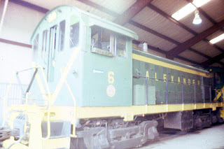 My Railfan Travel Blog: Alexander RR, Then and Now