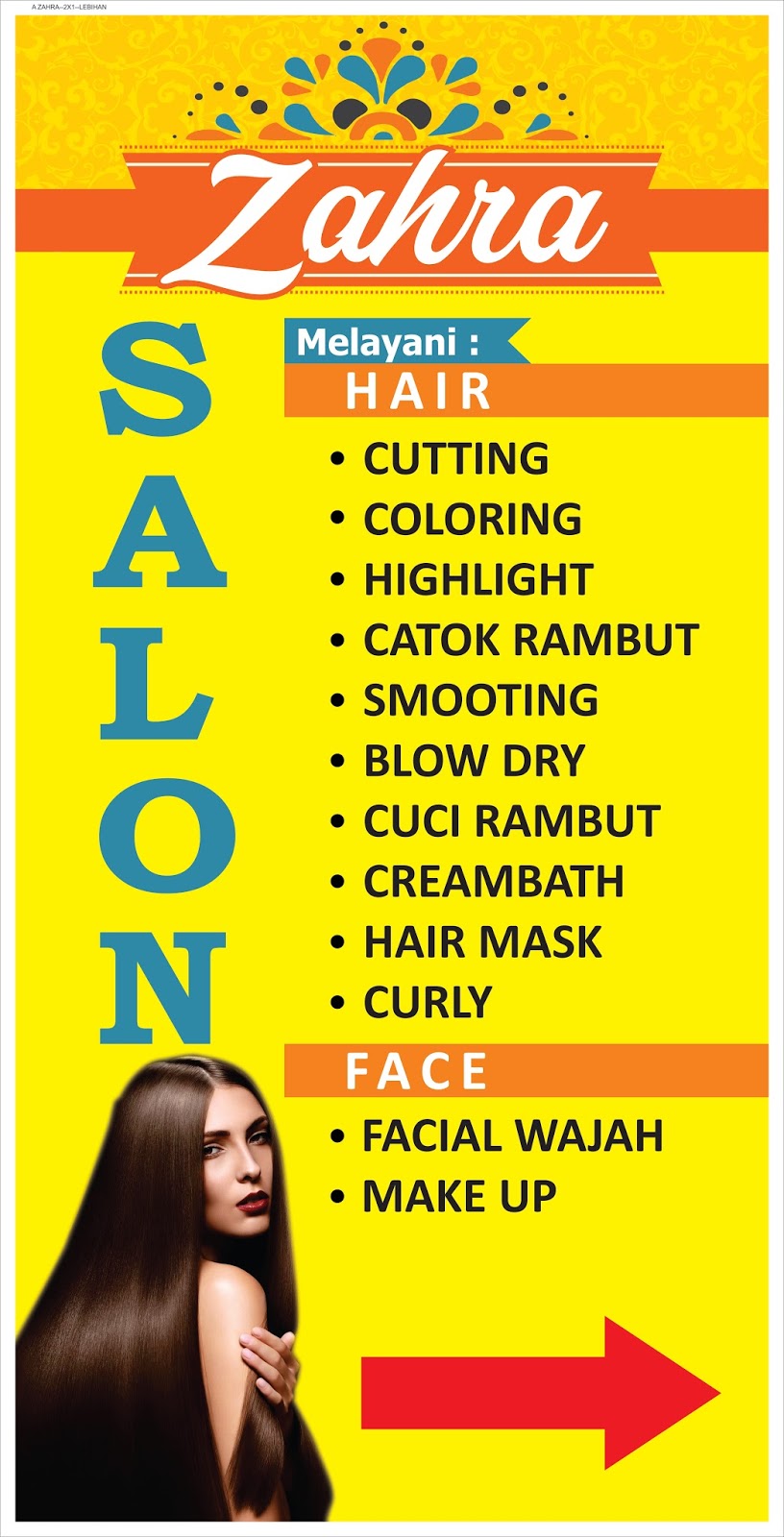 View Desain Spanduk Salon PNG