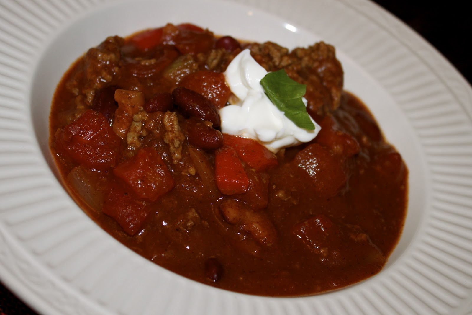 Clever Colvin: Mmm... Homemade Spicy Chili