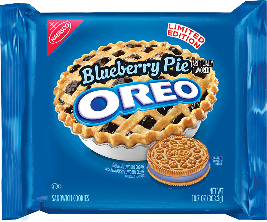 Peanut Butter and Awesome: Review: Fruity Crisp & Blueberry Pie Oreos