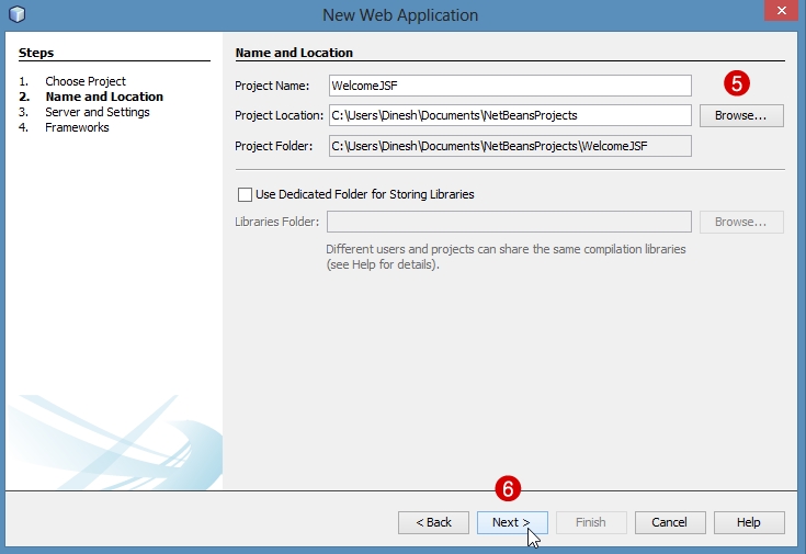 How To Create Your First Java Server Faces Jsf Web Application Learn Java By Examples