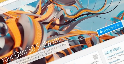 La web oficial de Blender se renueva. ~ Blender-Fish
