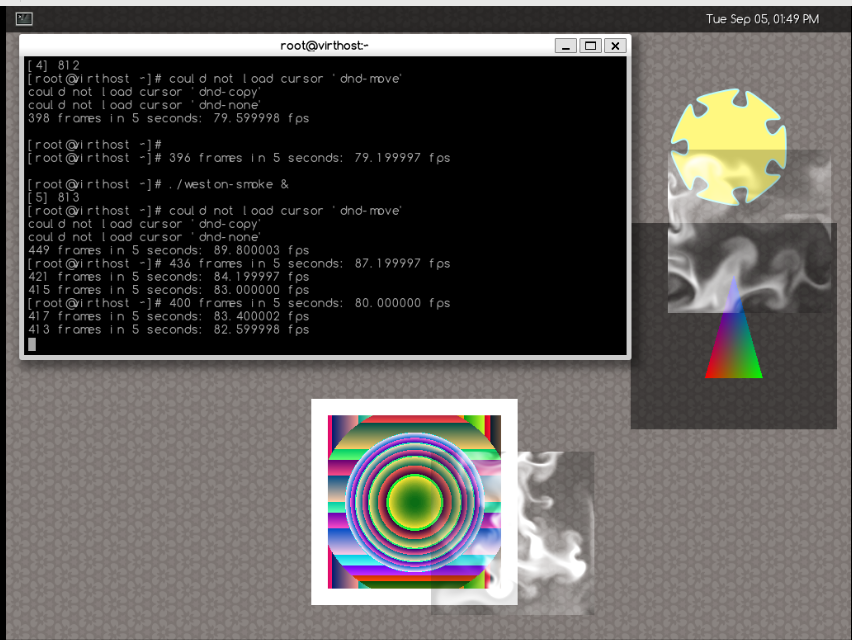 Making minimal graphical operating system