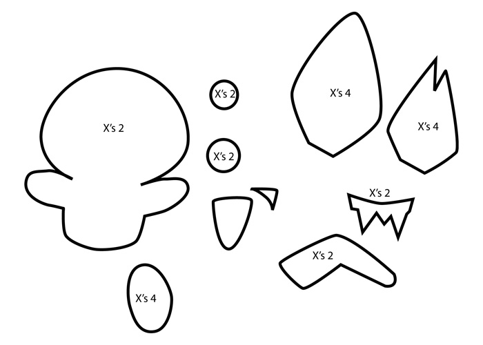 How to make a Pichu Pokemon Plush