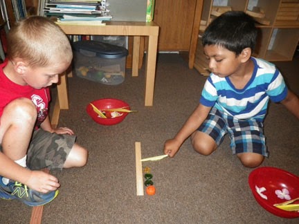 SmartSquirrel: Symmetry with Random Objects