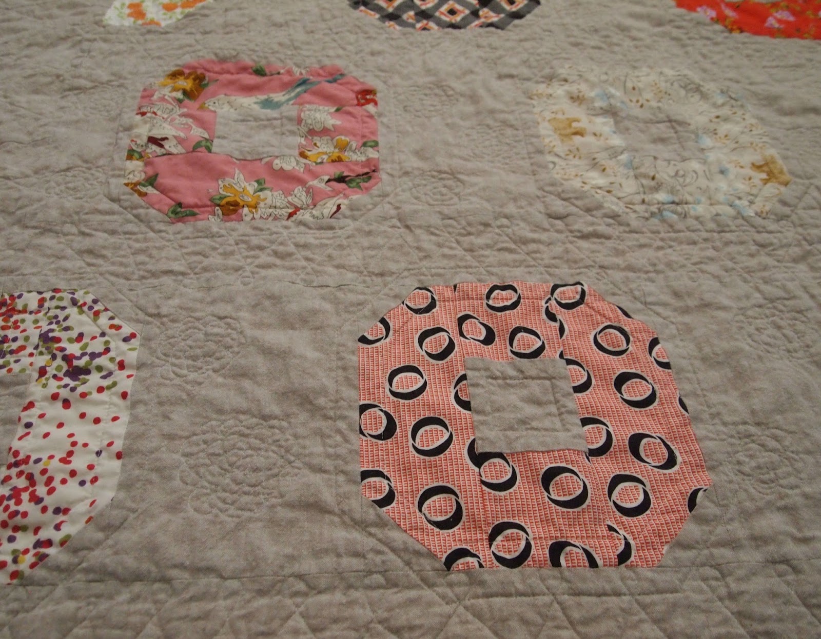 Queen City Stitcher: Finished: Donut Quilt