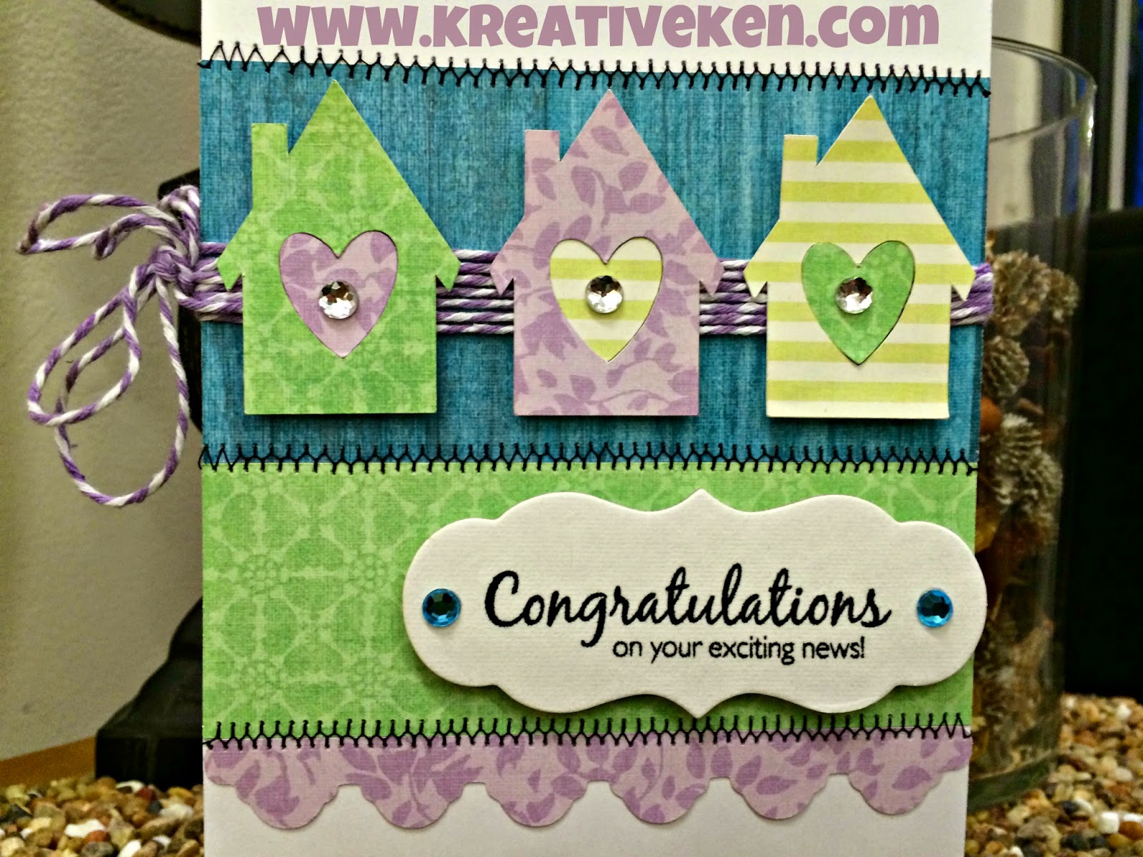 WELCOME HOME CARD | Ken's Kreations