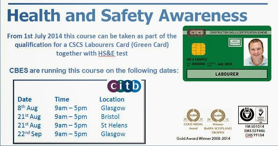 Total Risk Solutions: CITB - Site Safety Plus. Health & Safety Awareness