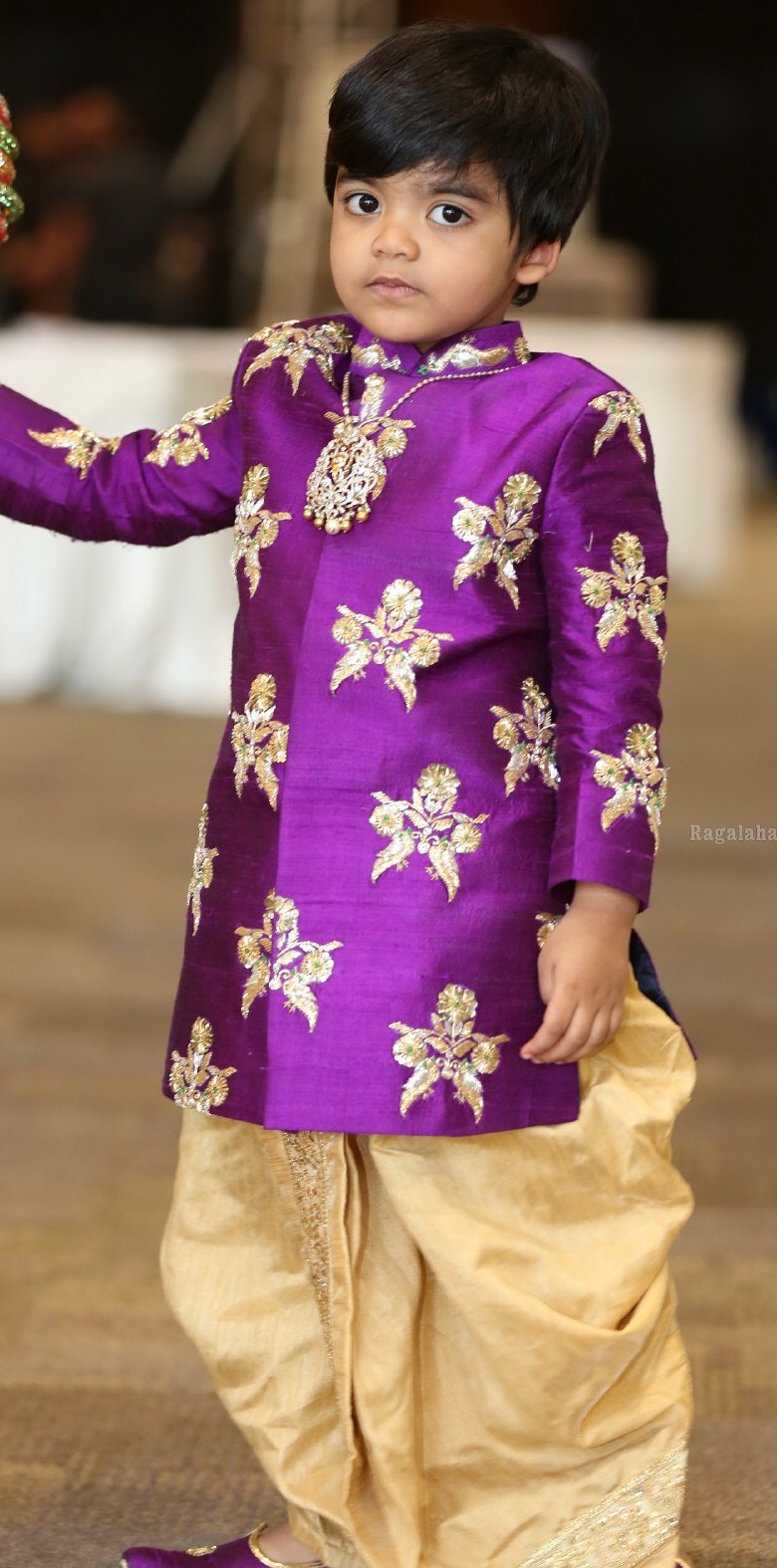 Cute Boy in Simple Diamond Pendant - Jewellery Designs