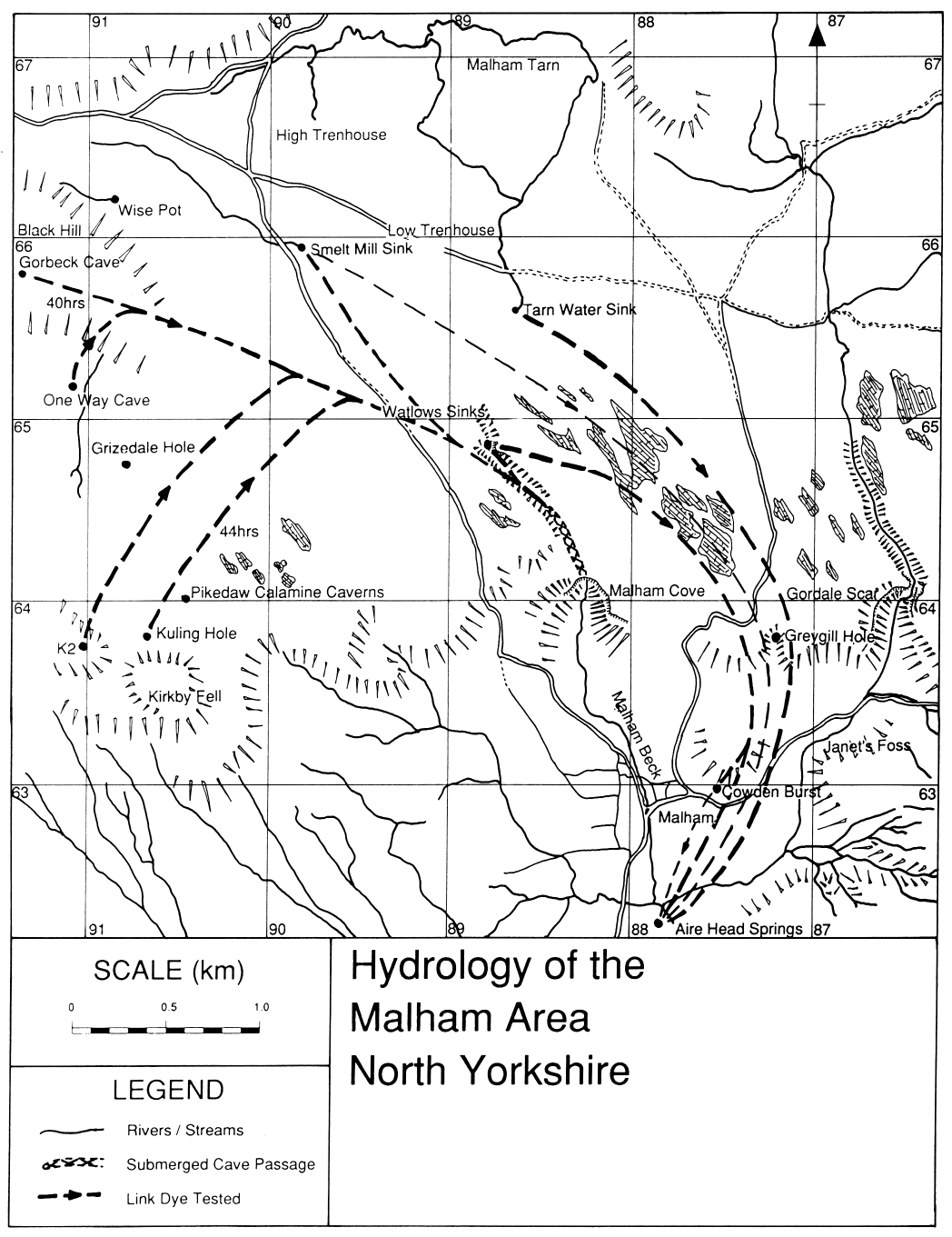A Three Peaks Up and Under