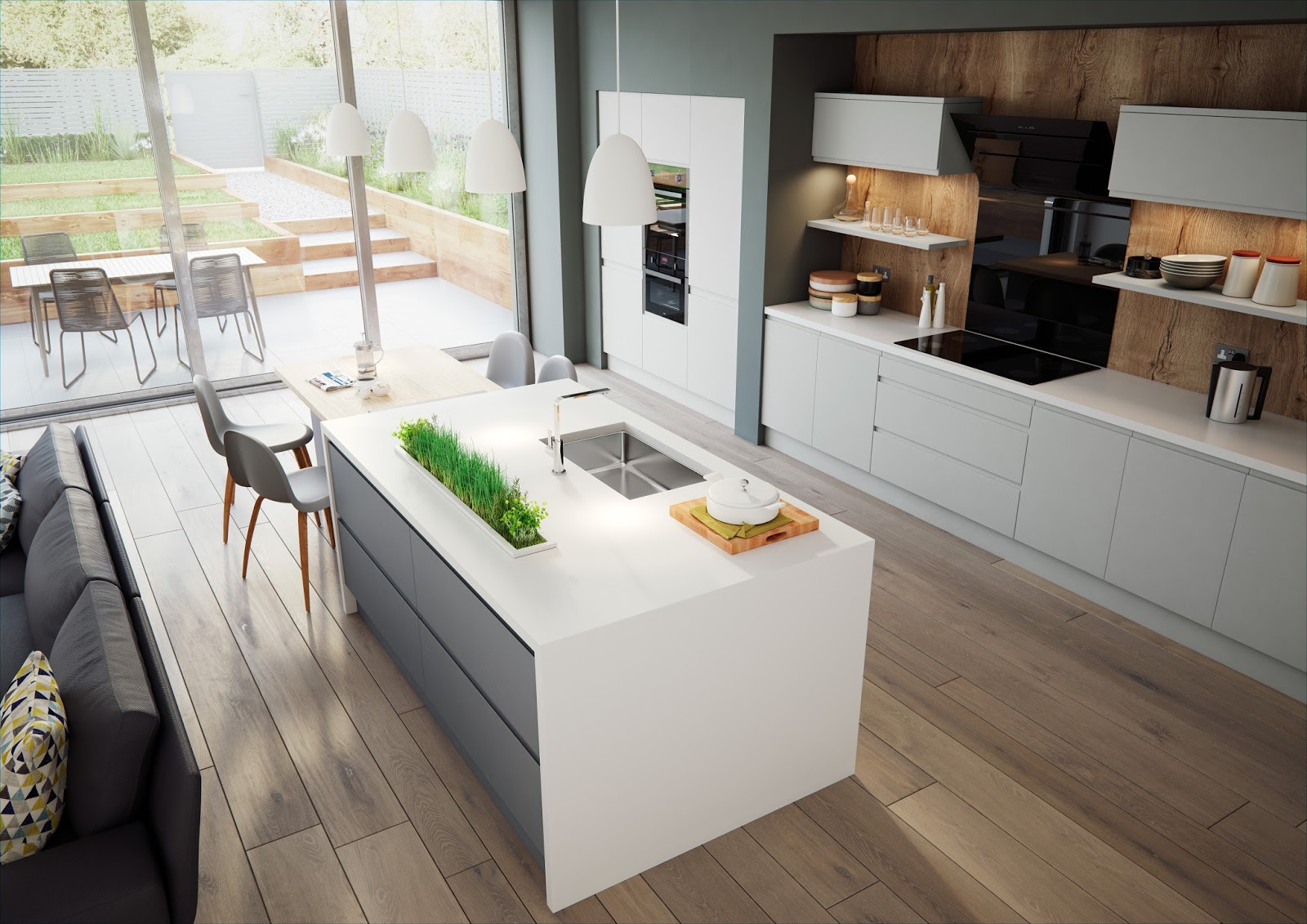 Kitchens Direct NI: New Arena Kitchen Range for 2016. Painted Kitchen ...