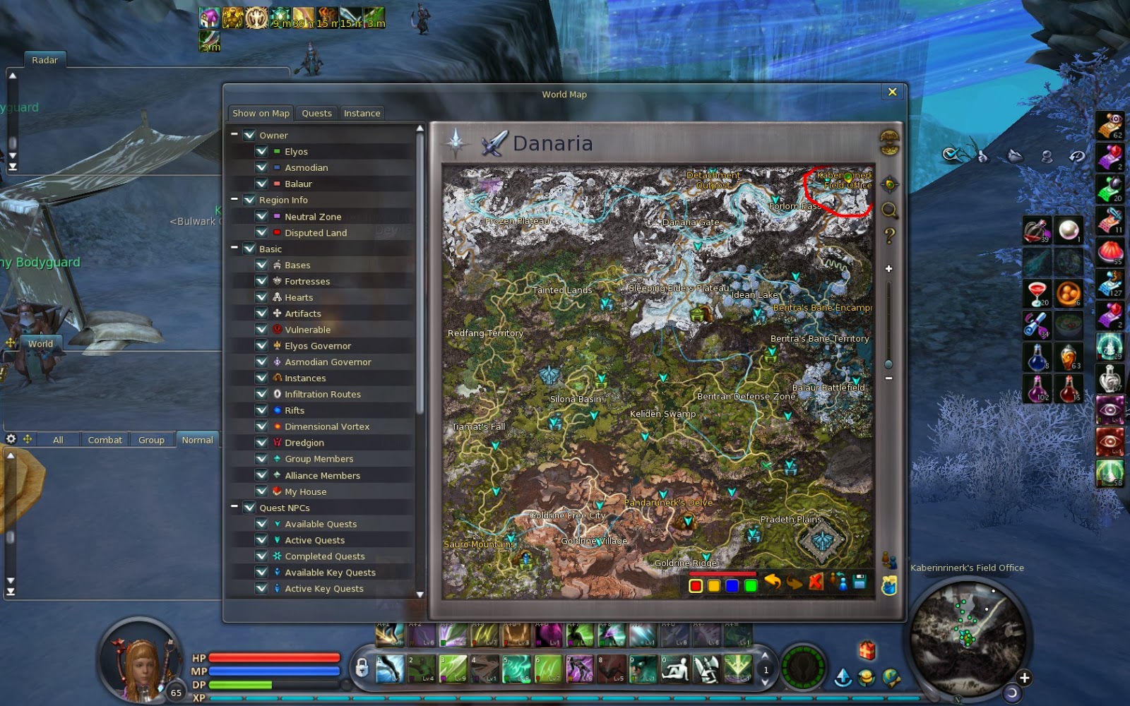 Karolyne Of Aion: 4.0: The Danaria Region