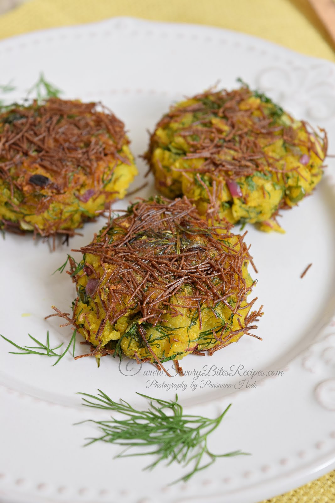 Dill Cutlets (Shepu Cutlets) | Savory Bites Recipes - A Food Blog with ...