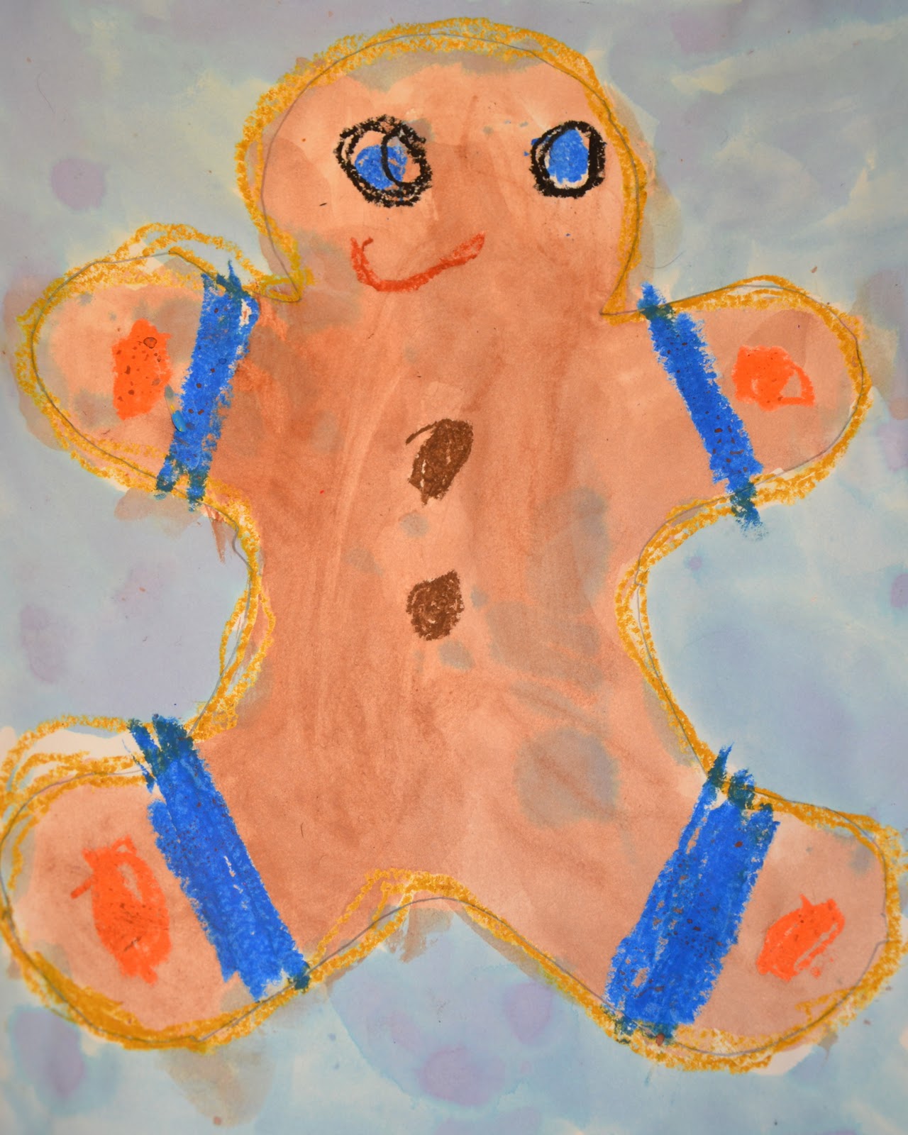 A Place Called Kindergarten: Framable Gingerbread Art