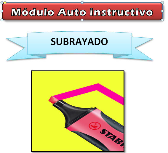 el subrayado: El subrayado
