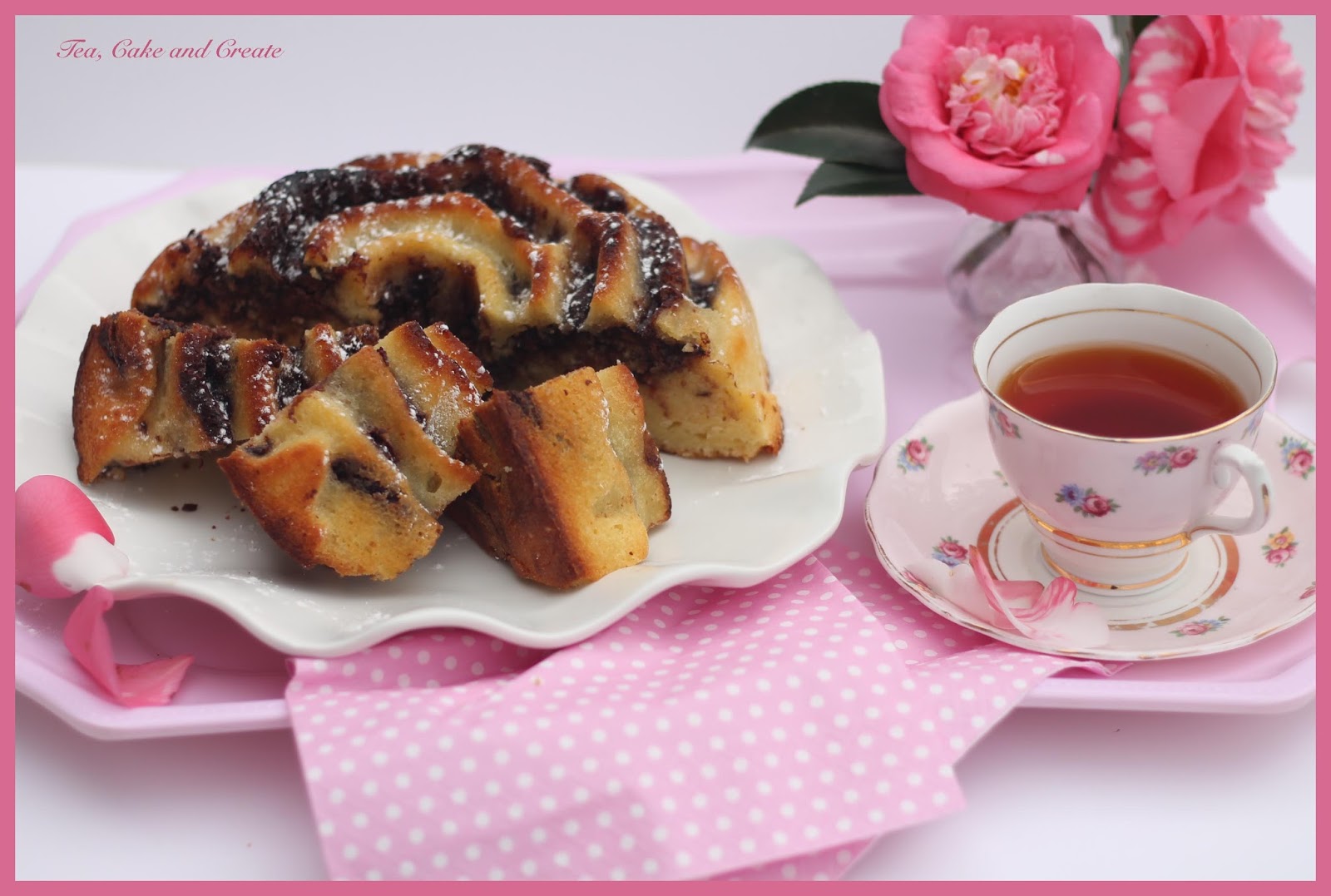 Tea, Cake & Create: Nutella Cake