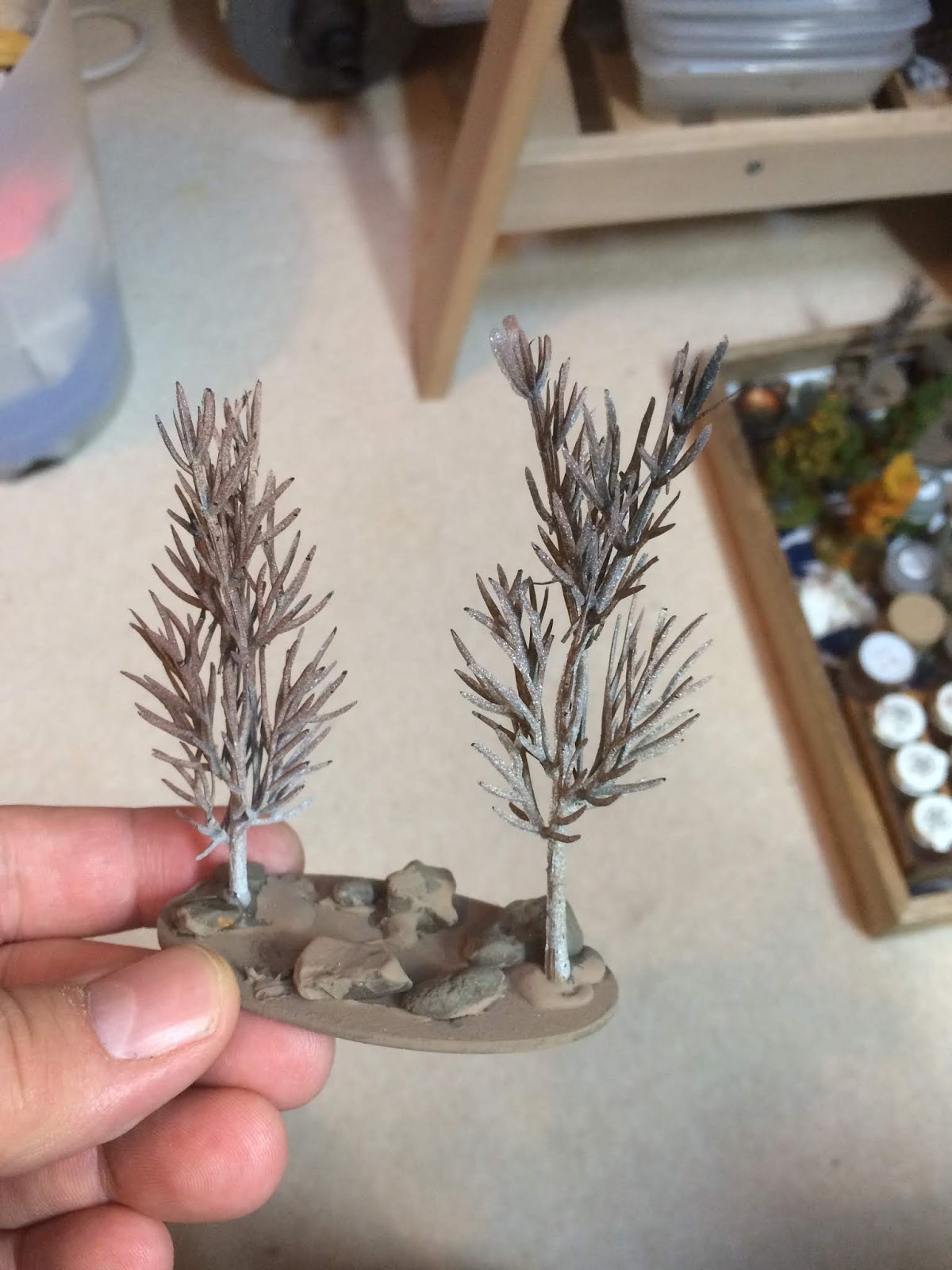 iron mitten: American ground cover flock for basing ACW / AWI