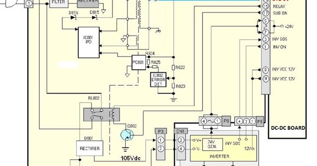 Led Tv Circuit Diagram