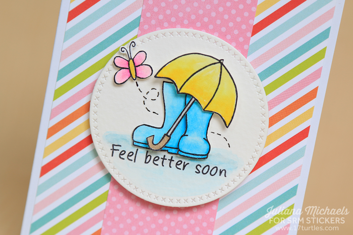 SRM Stickers: Feel Better Soon Card by Juliana