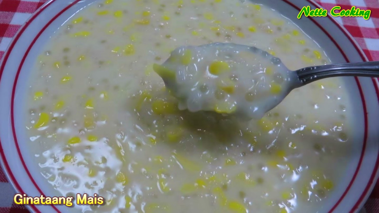 "Nette Cooking": "Ginataang Mais"