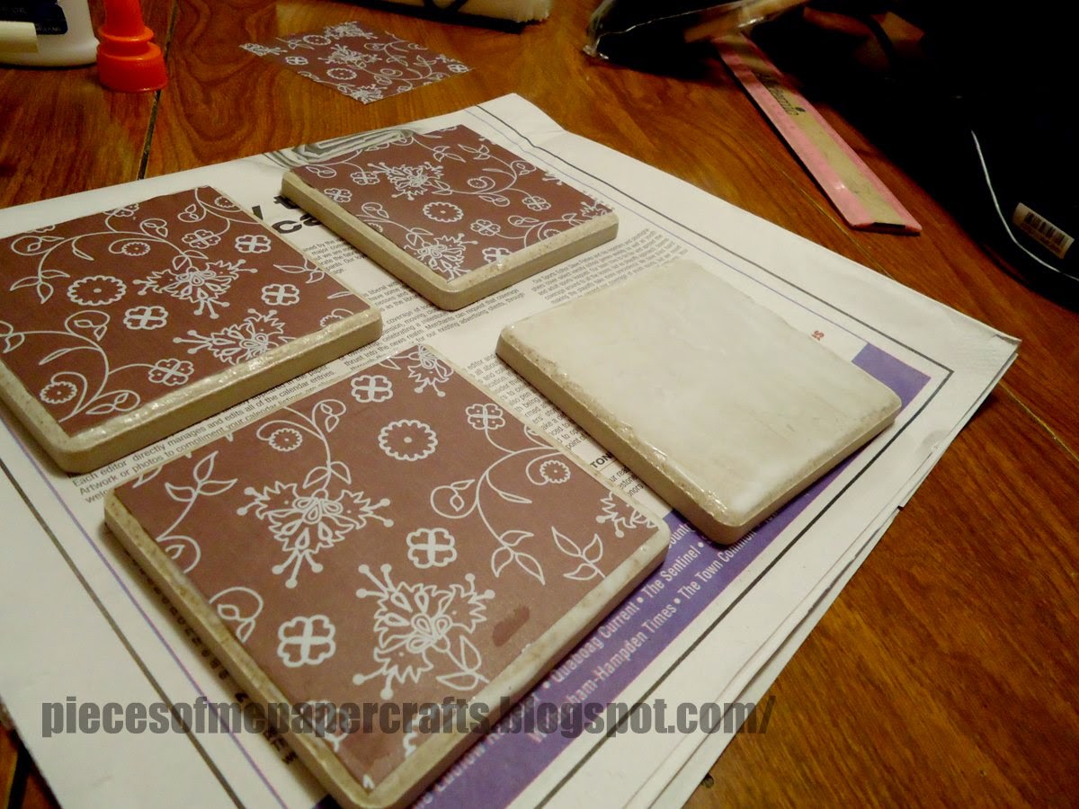 Pieces of Me Scrapbooking & Paper Crafts: Tutorial: DIY Ceramic Tile ...